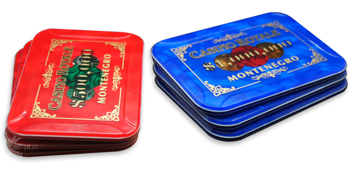 POKER PLAQUES – 007 James Bond
